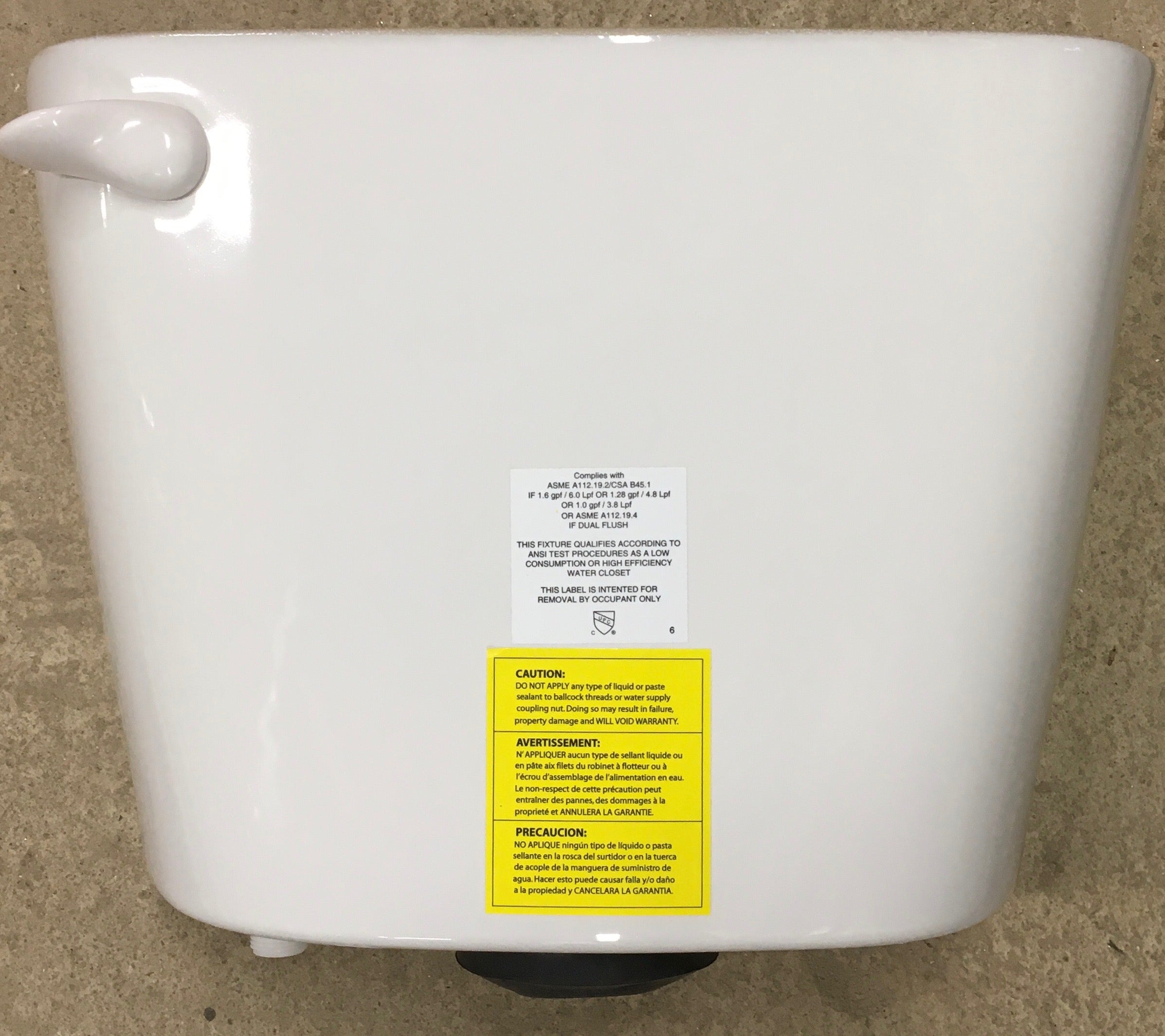 Tank - Briggs 4450 • Cheap Toilet Tank Lids
